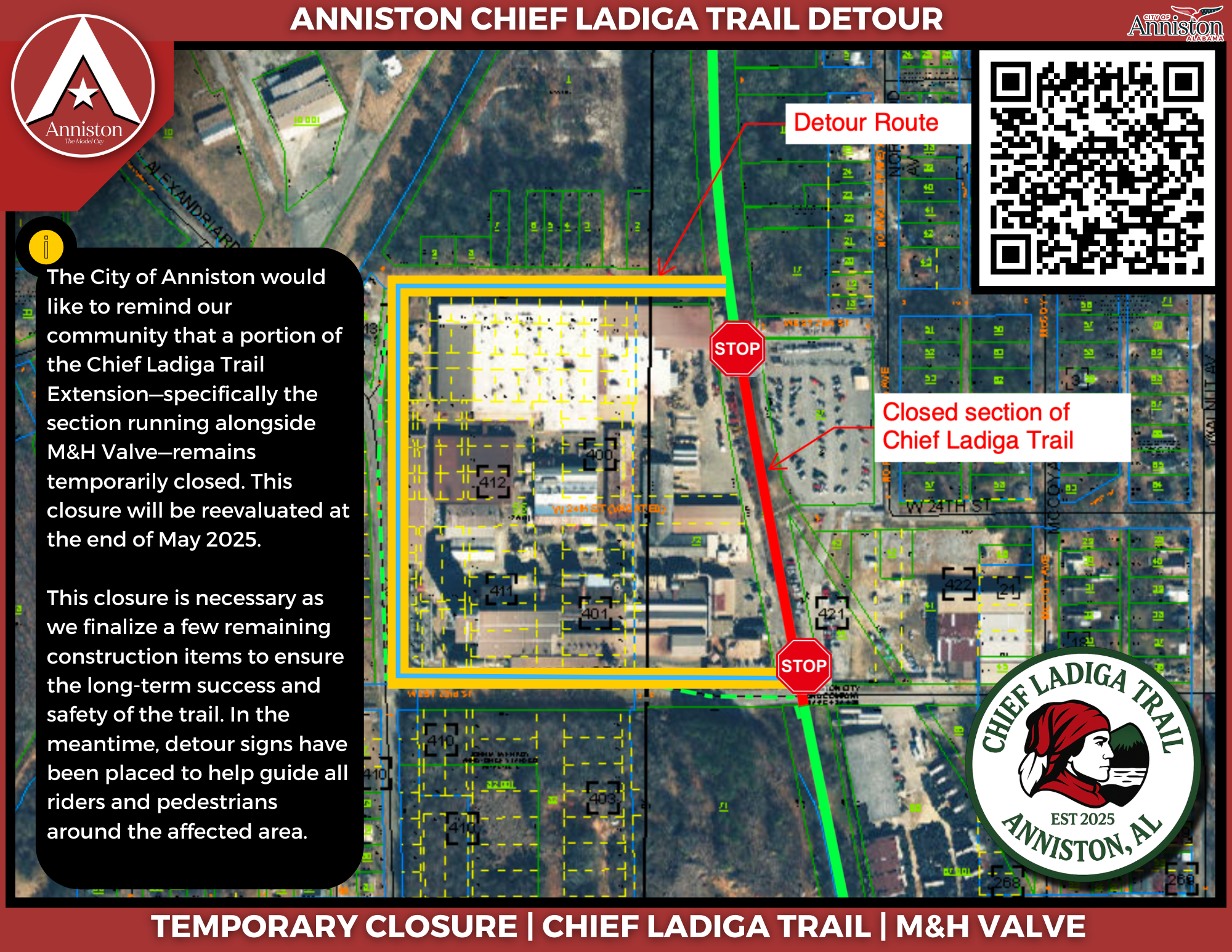 Chief Ladiga Trail - The City of Anniston